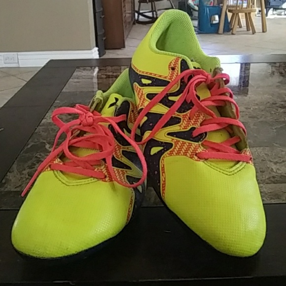 adidas | Shoes | Adidas Neon Cleats | Poshmark